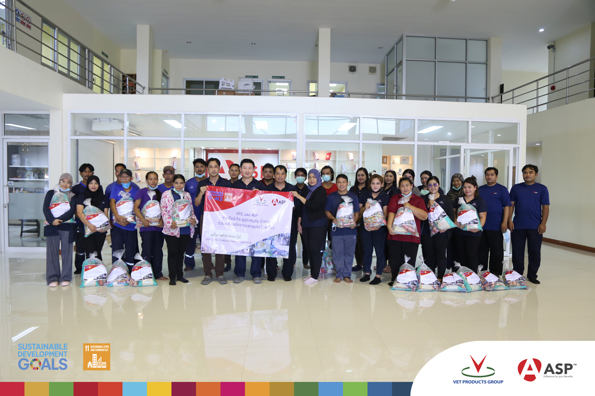VPG FOR LIFE ช่วยน้ำท่วม มอบถุงยังชีพและให้กำลังใจแก่ชุมชนครอบครัวพนักงาน จากอิทธิพลของพายุโนรู ...